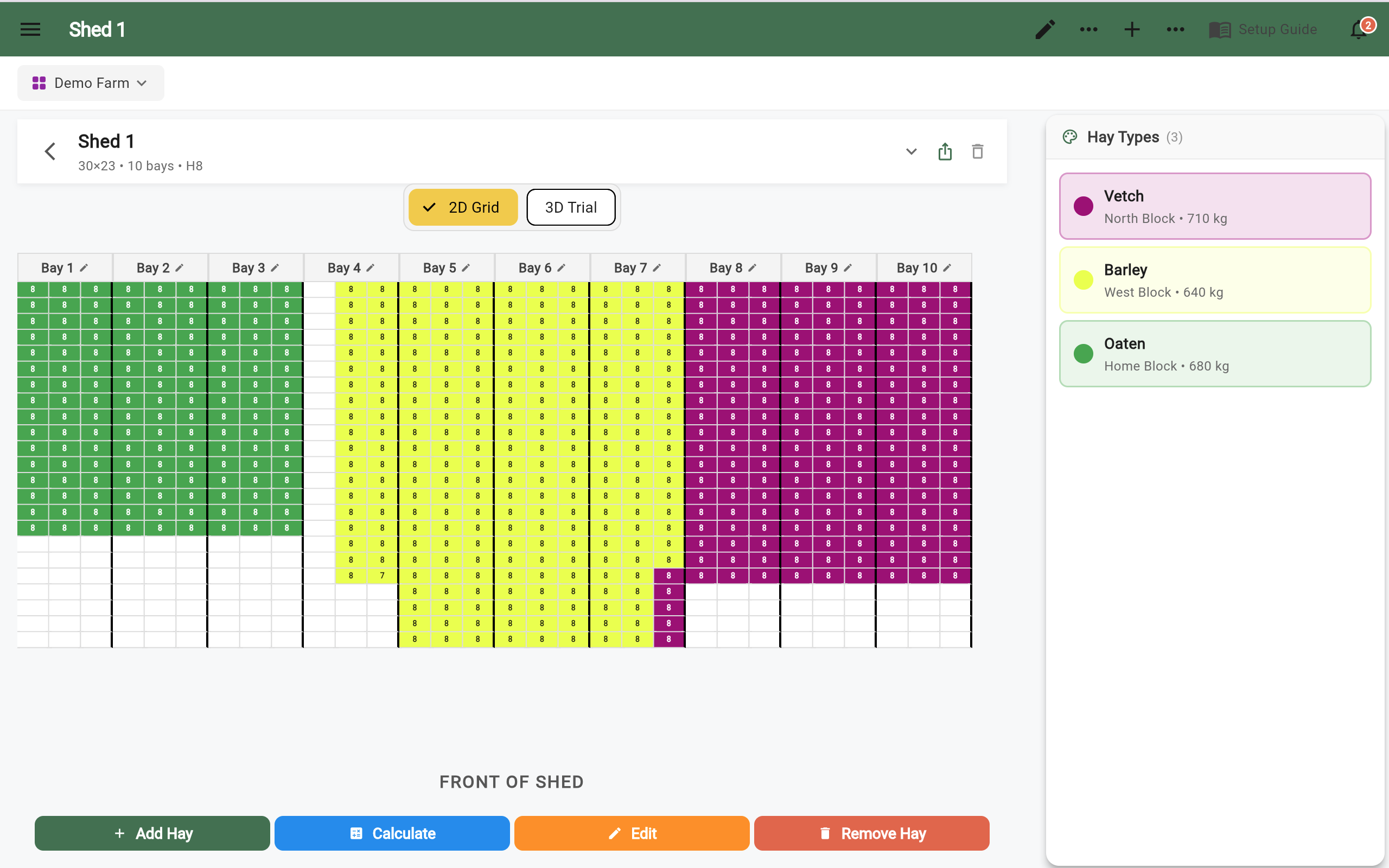 AgriStack - Smart Hay, Grain & Fertiliser Management for Farmers